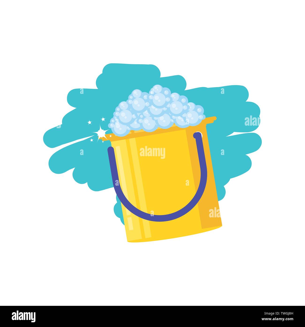 Cleaning bucket design, Object home work hygiene equipment domestic and ...