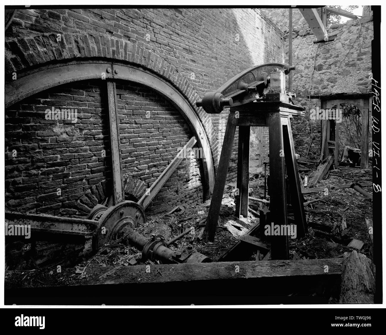 Steam engine remains Cut Out Stock Images & Pictures - Alamy
