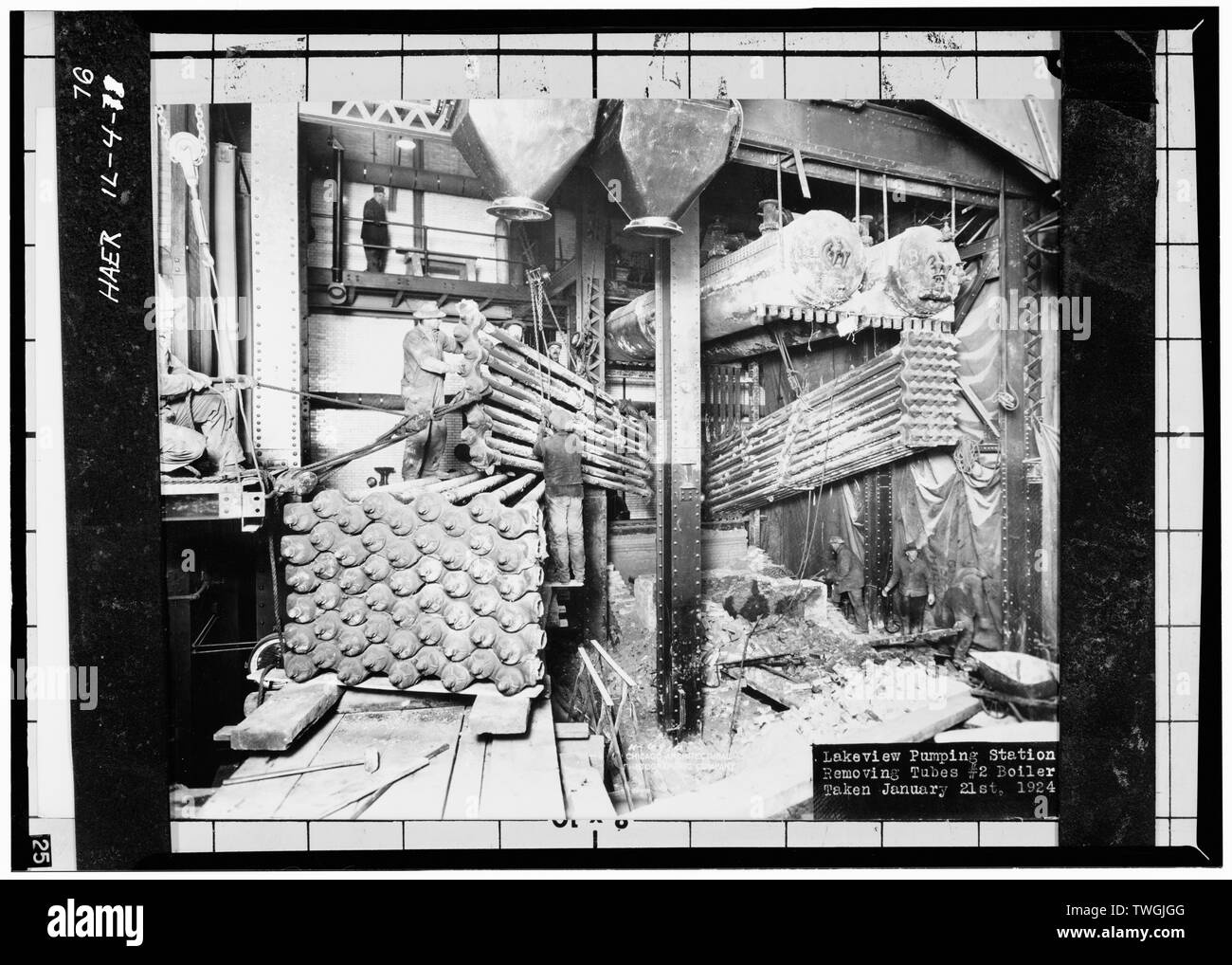 REMOVAL OF NO. 2 BandW BOILER. - Lakeview Pumping Station, Clarendon ...