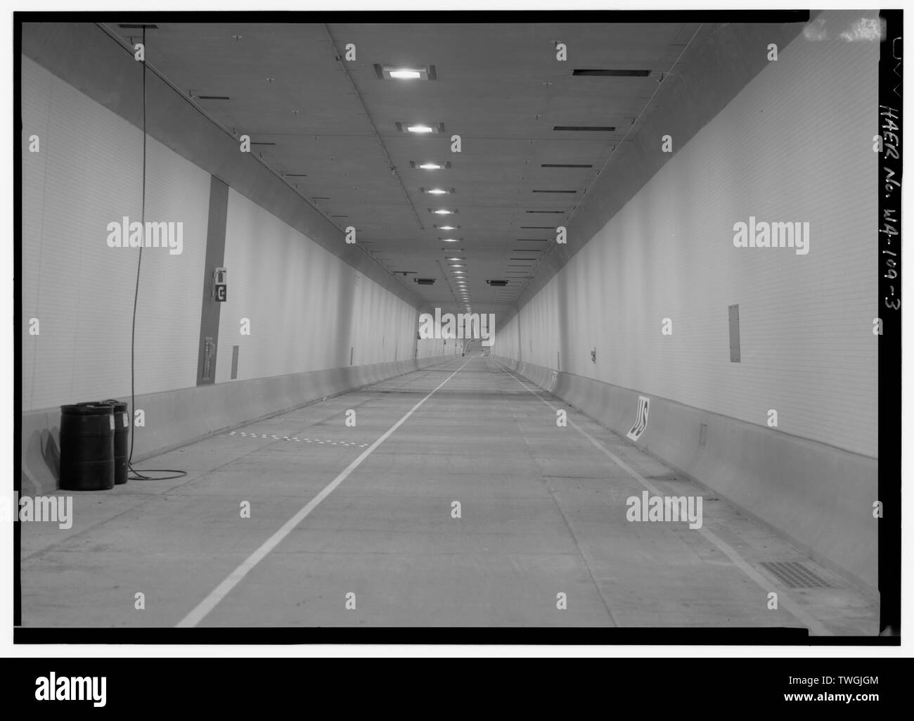RENOVATED SECTION OF OLD EASTBOUND TUNNEL LOOKING WEST - Mount Baker ...
