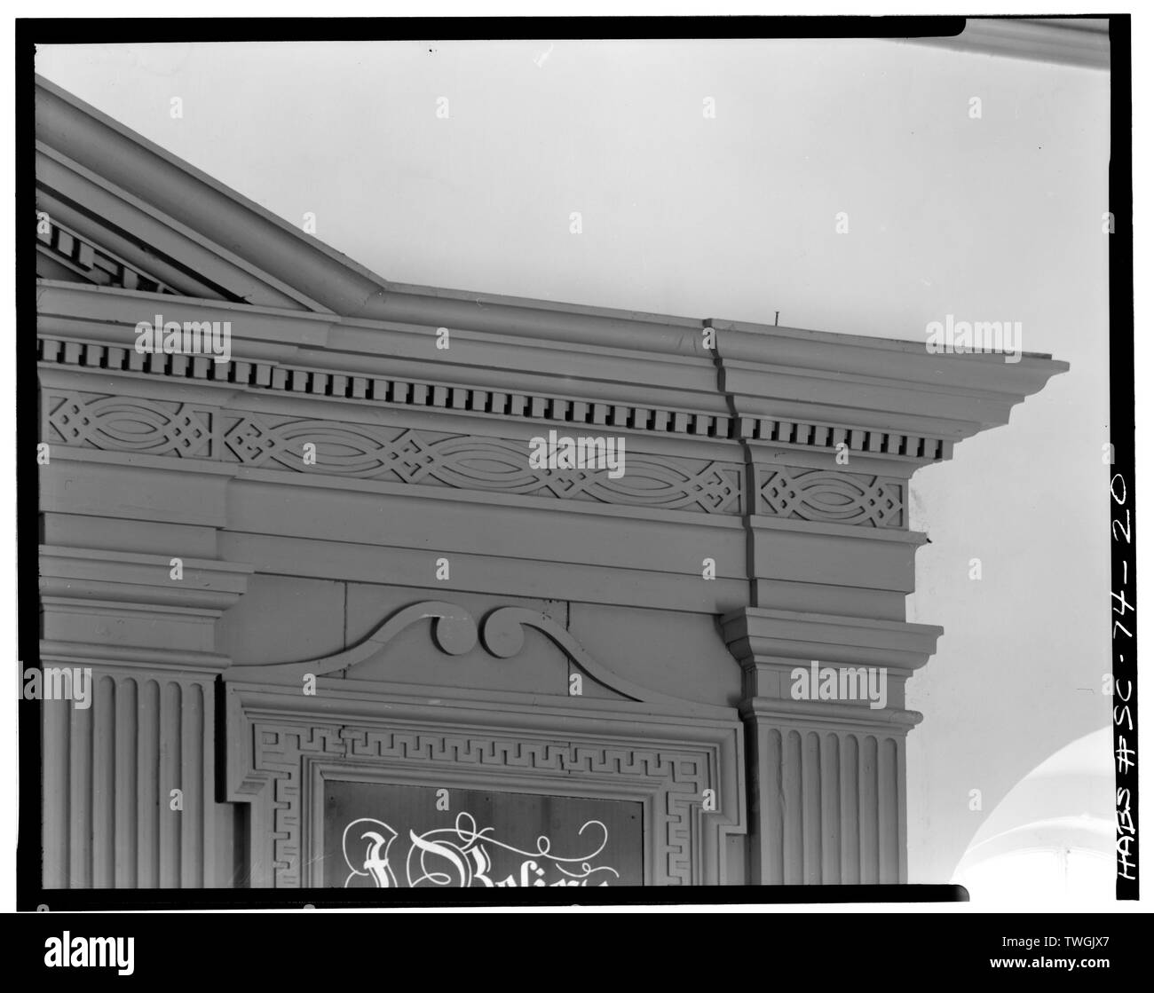 Detail of entablature hi-res stock photography and images - Alamy