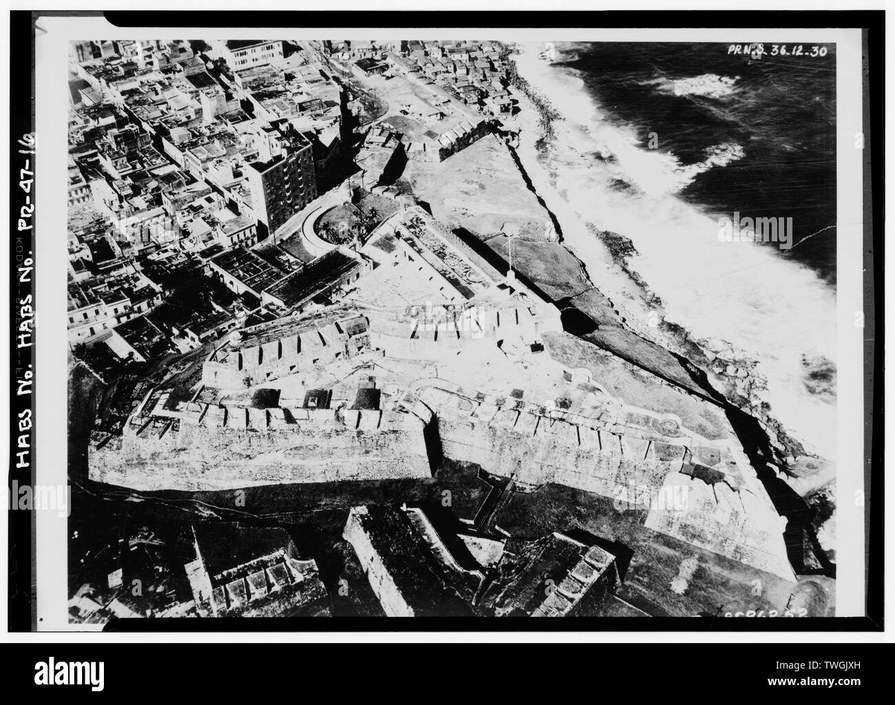 Castillo san cristobal aerial hi-res stock photography and images - Alamy