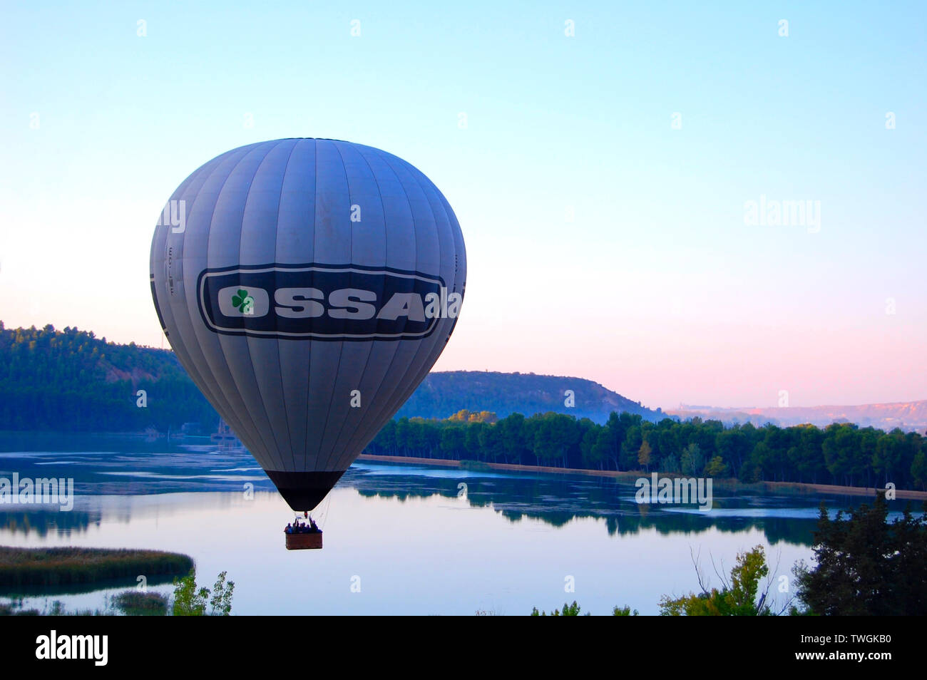 High flying hot air hi-res stock photography and images - Alamy