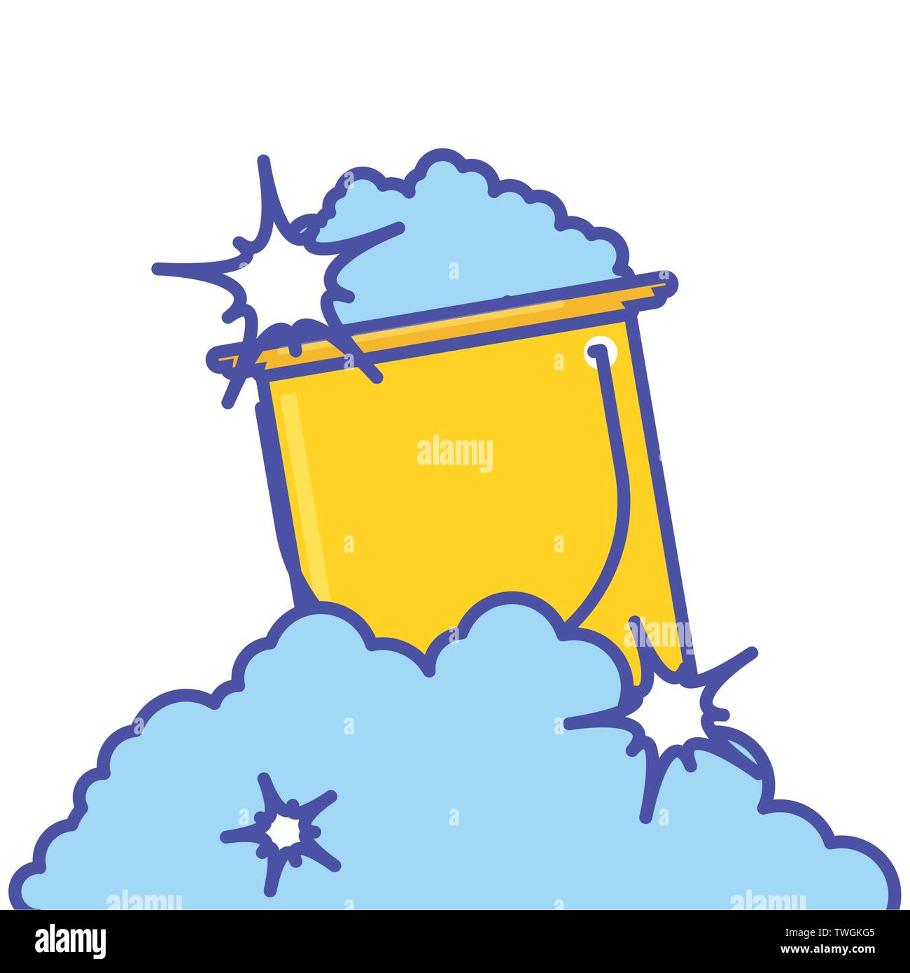 Cleaning bucket design, Object home work hygiene equipment domestic and ...