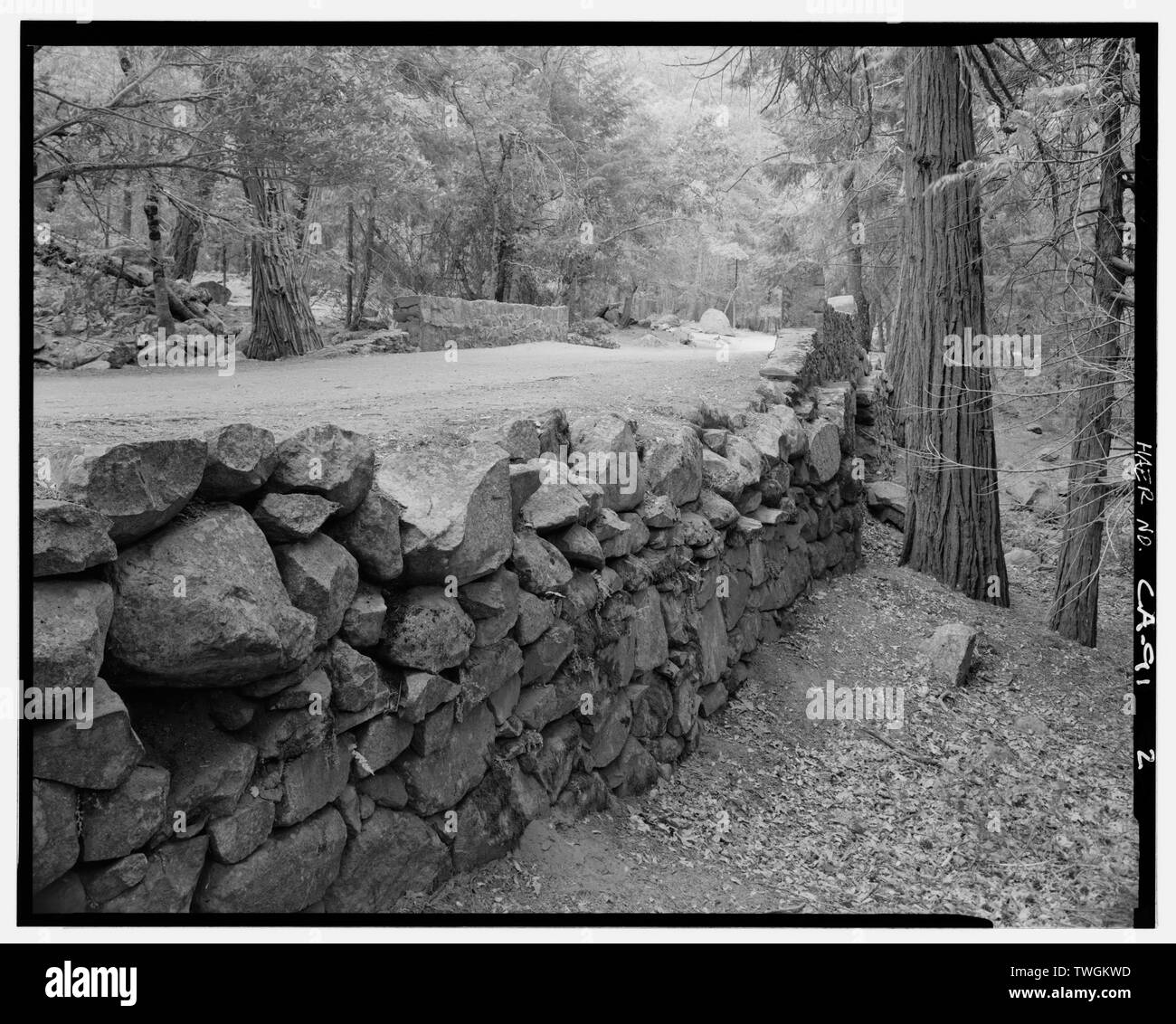 Fall rock road not sign Black and White Stock Photos & Images - Alamy