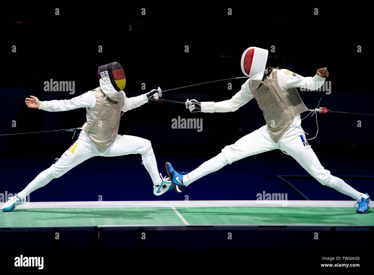 Duesseldorf, Germany. 20th June, 2019. Fencing: European Championship ...