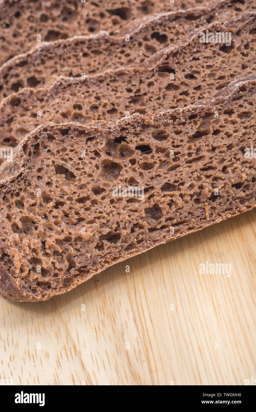 Example of acorn bread loaf, made with a mixture of wheat and acorn ...