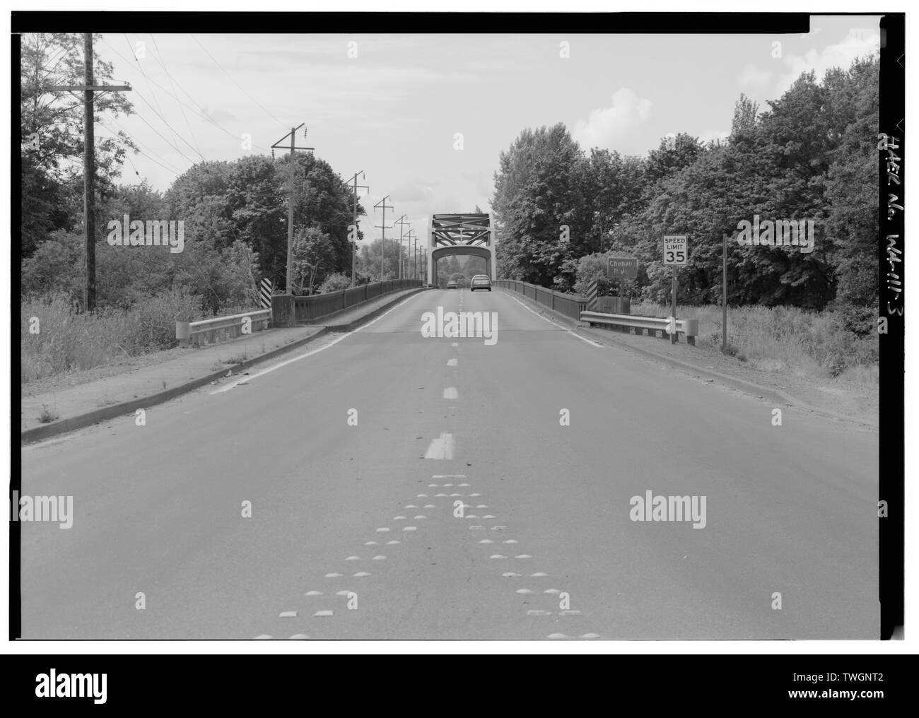 ROADWAY AND APPROACH VIADUCT FROM THE EAST LOOKING WEST - Chehalis ...