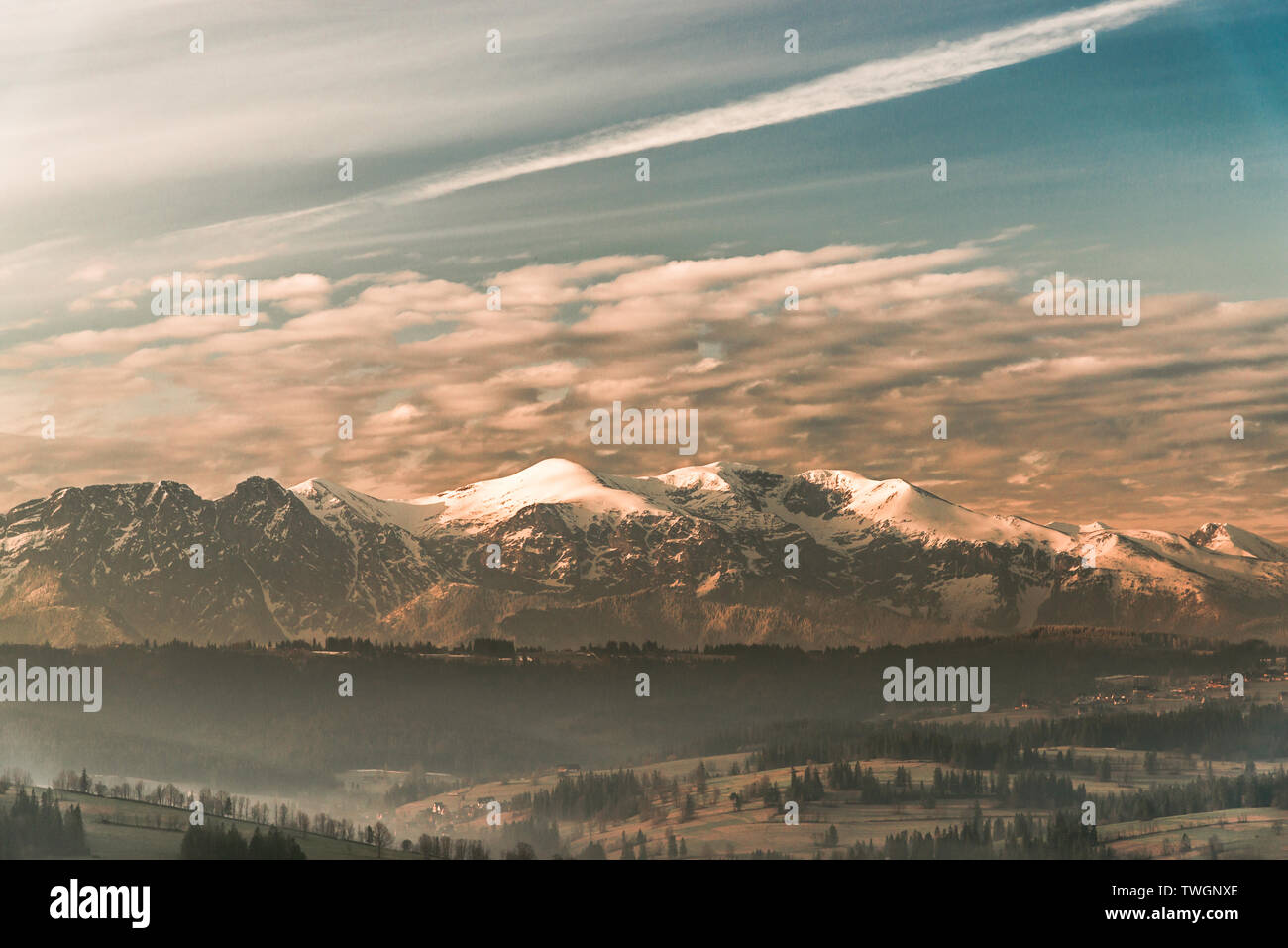 High mountain meadow early spring hi-res stock photography and images ...