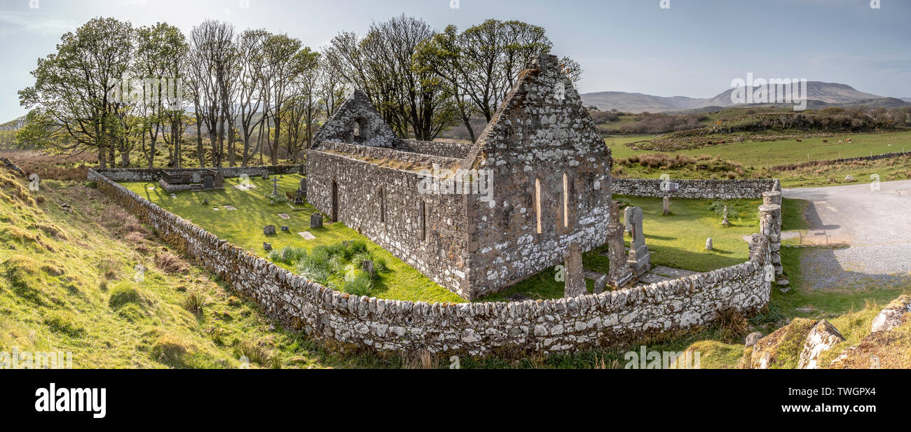 Old Parish Church of Kildalton, Islay, Scotland Stock Photo - Alamy