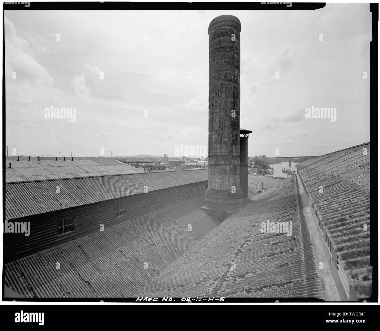 Roof turbine Black and White Stock Photos & Images - Alamy