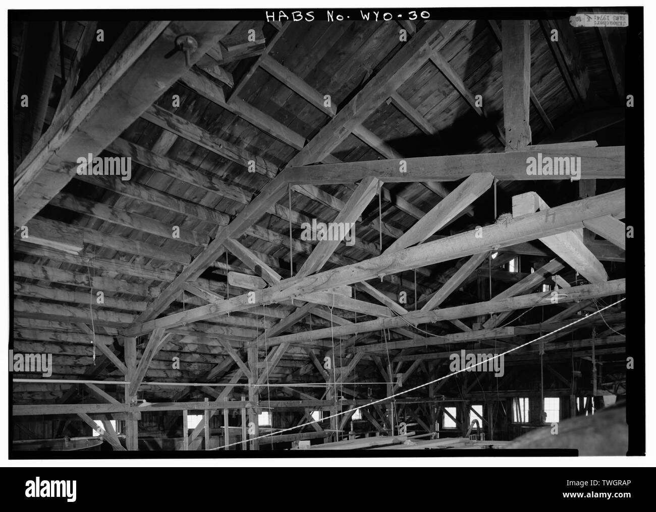 ROOF TRUSS SYSTEM, MAIN BUILDING INTERIOR (SMELTER BUILDING) - The ...