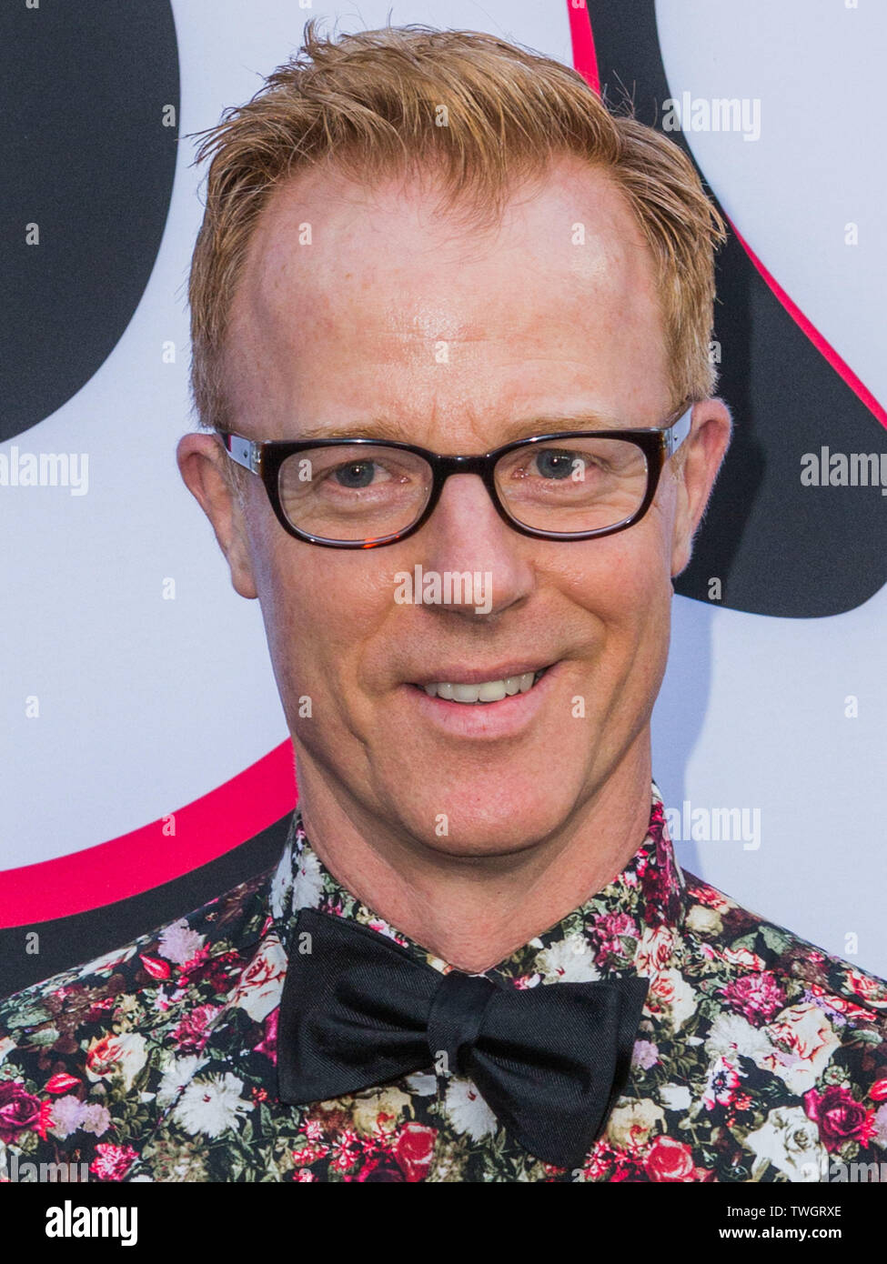 HOLLYWOOD, LOS ANGELES, CALIFORNIA, USA - JUNE 19: David Lewis arrives ...