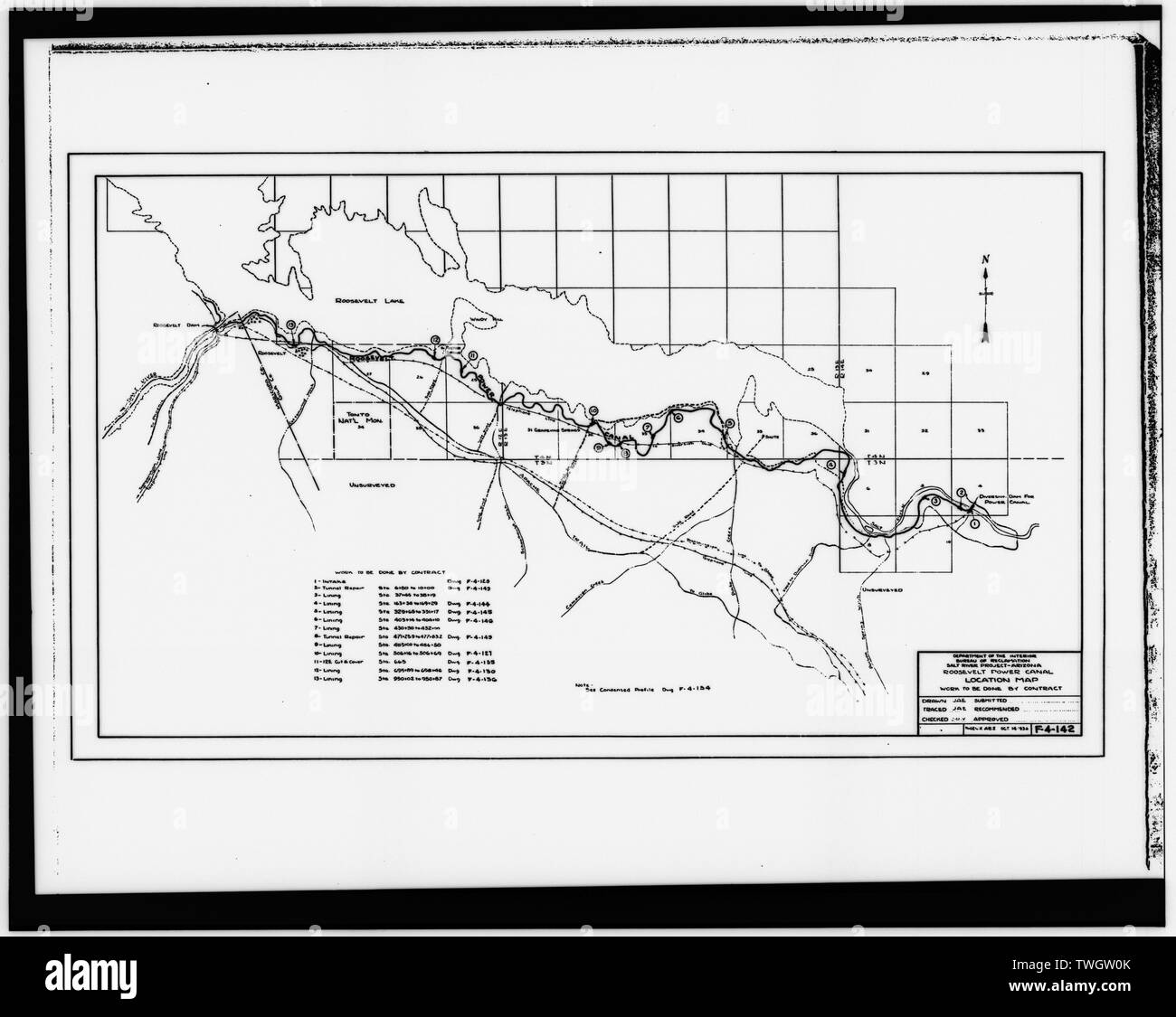 Salt River Project Map Overview Of The Salt River Project