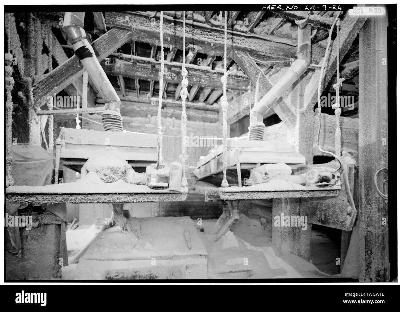 ROTEX SCREENS ON LEVEL FOUR - Avery Island Salt Works, Akzo Salt ...