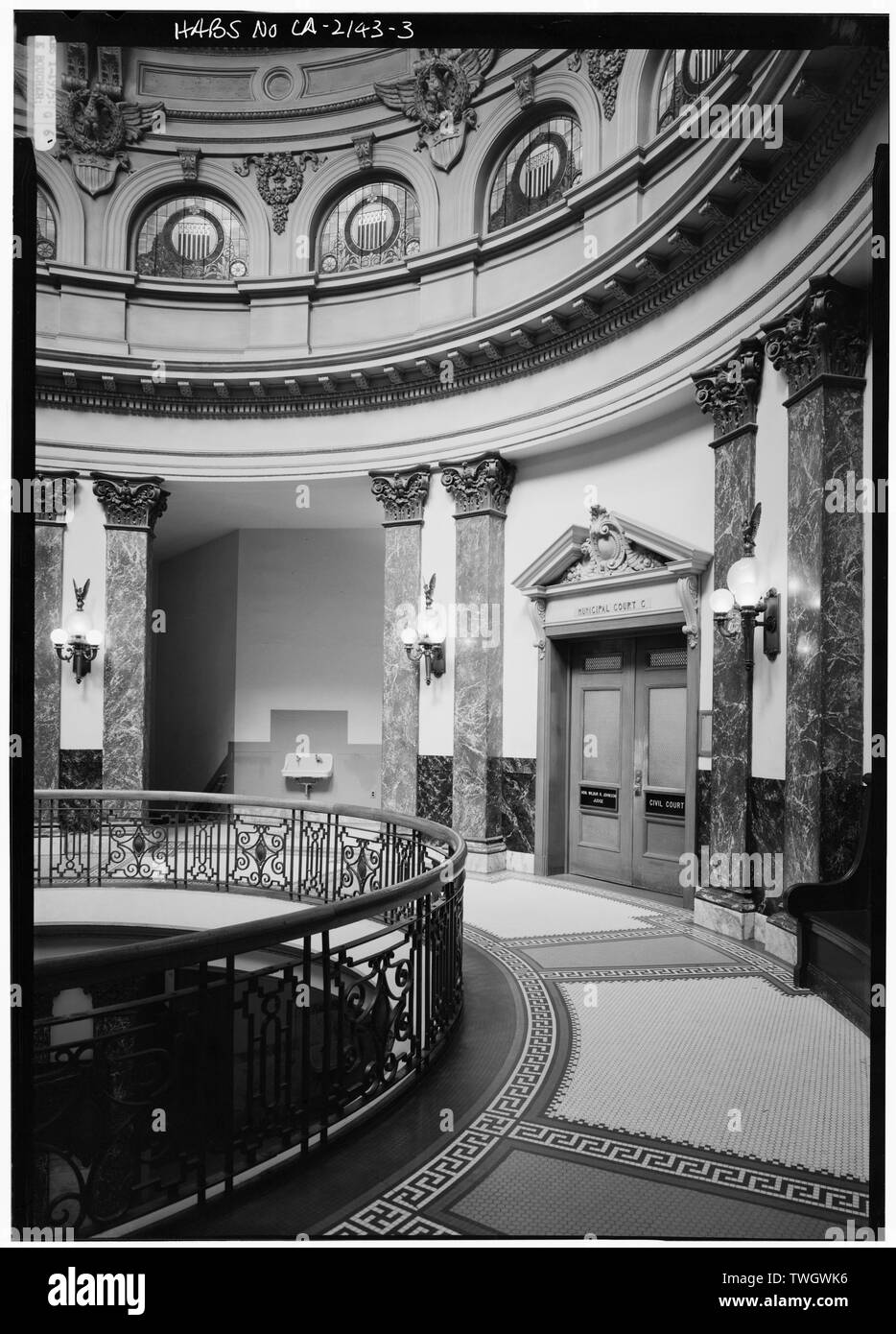 ROTUNDA, SECOND FLOOR - San Mateo County Courthouse, Middlefield ...