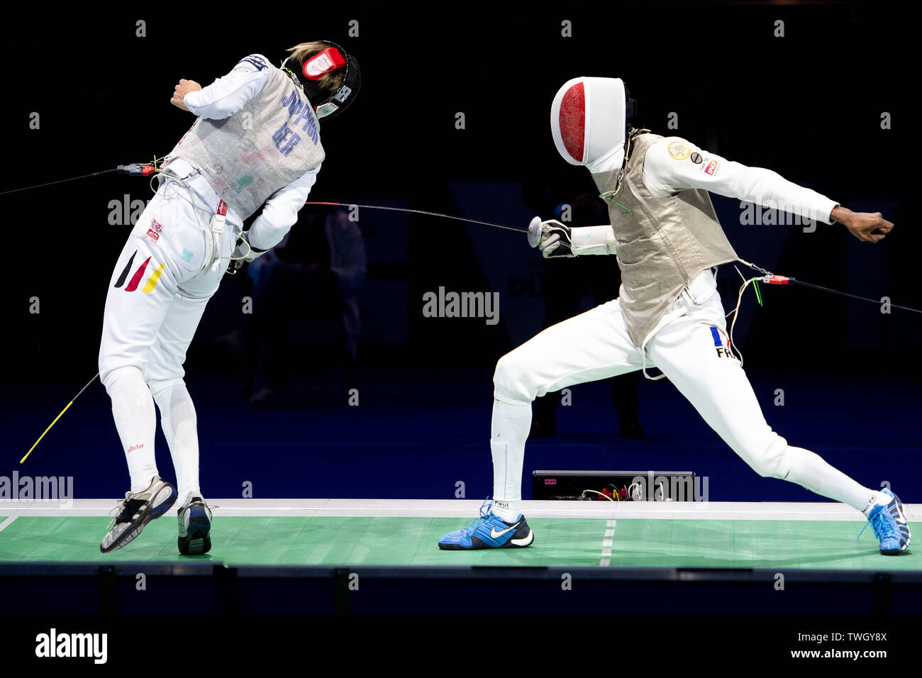 Duesseldorf, Germany. 20th June, 2019. Fencing: European Championship ...