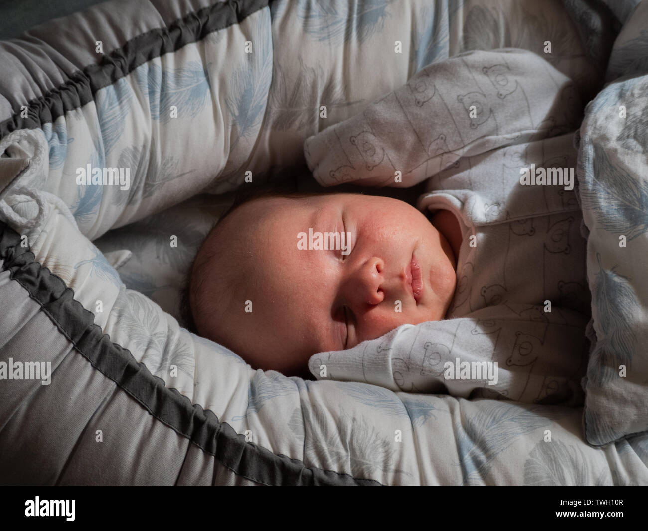Cute Baby Boy Newborn Stock Photo - Alamy