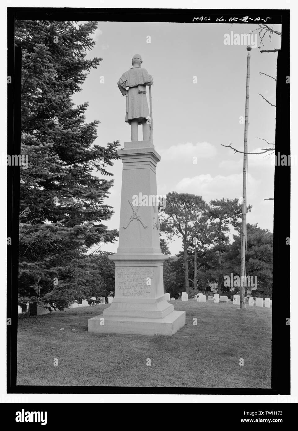 Omaha national cemetery Black and White Stock Photos & Images - Alamy