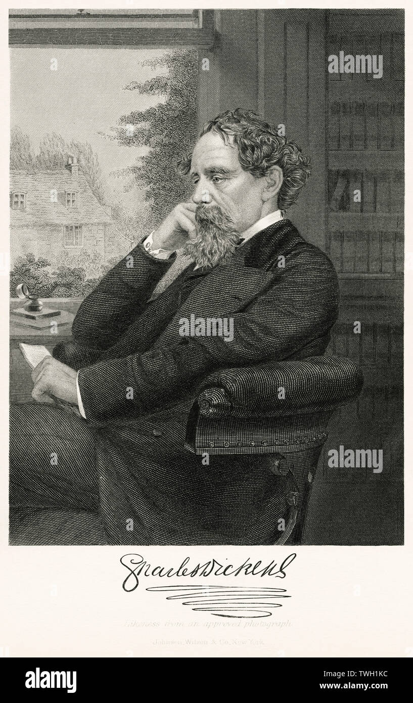 English novelist dickens hi-res stock photography and images - Alamy