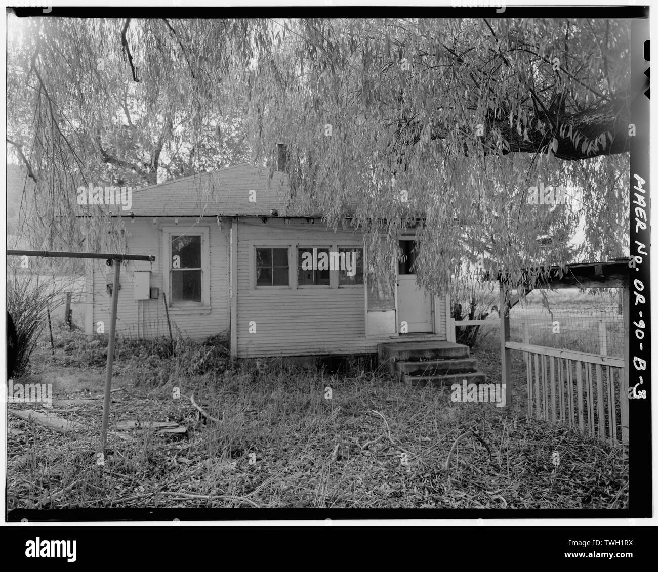Rear of the Lost River Diversion Dam House, facing southwest. - Klamath ... Rear of the Lost River Diversion Dam House, facing southwest. - Klamath ...