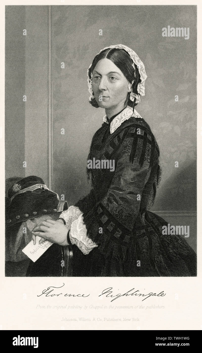 Florence Nightingale Portrait High Resolution Stock Photography and ...