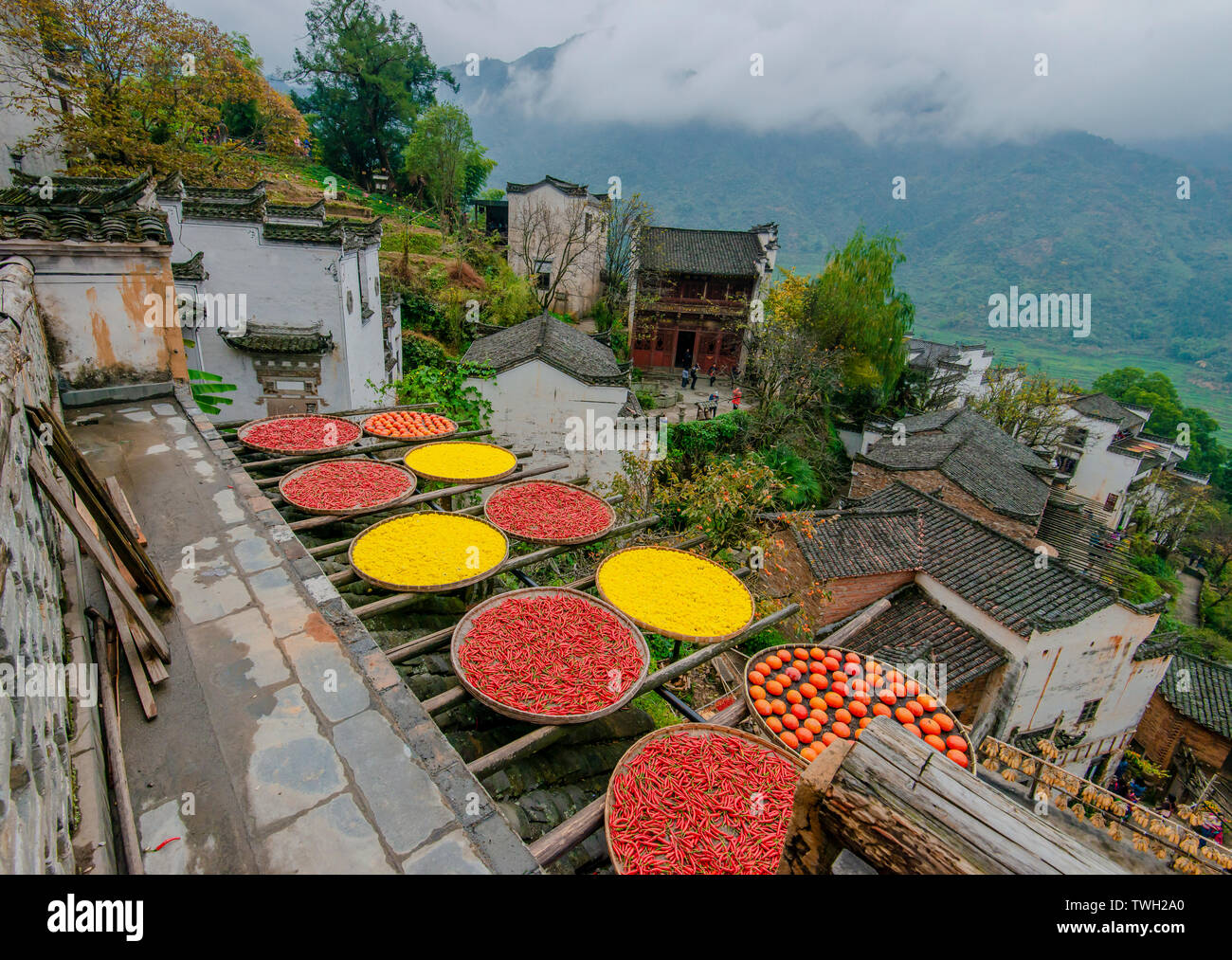 To sunken and sunken in the mountains Stock Photo - Alamy