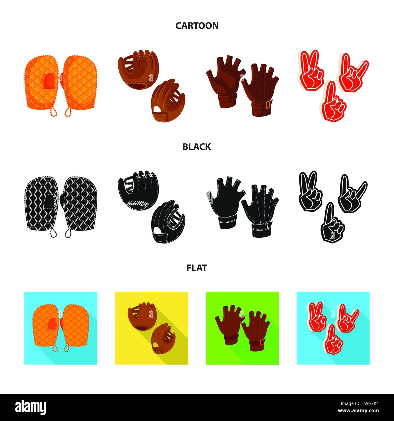 Vector design of silhouette and safety logo. Collection of silhouette ...