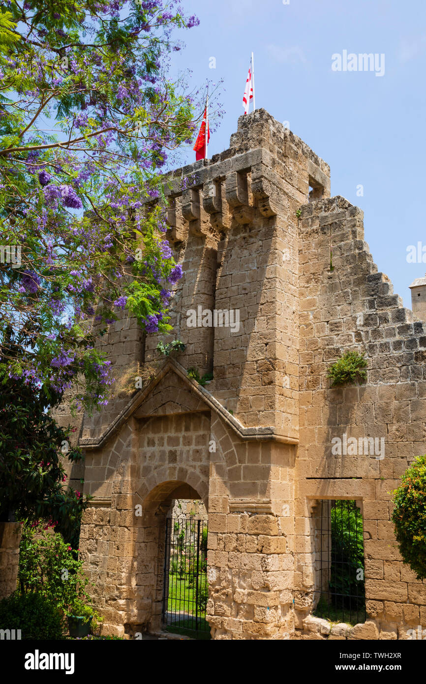 Bellapais Abbey on the Kyrenia Range, Turkish Republic of Northern ...