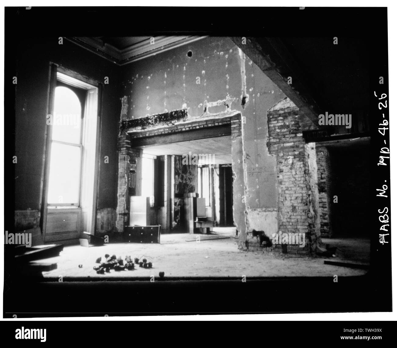 renovation,unidentified room,1975-1977,photographer unknown - Baltimore ...