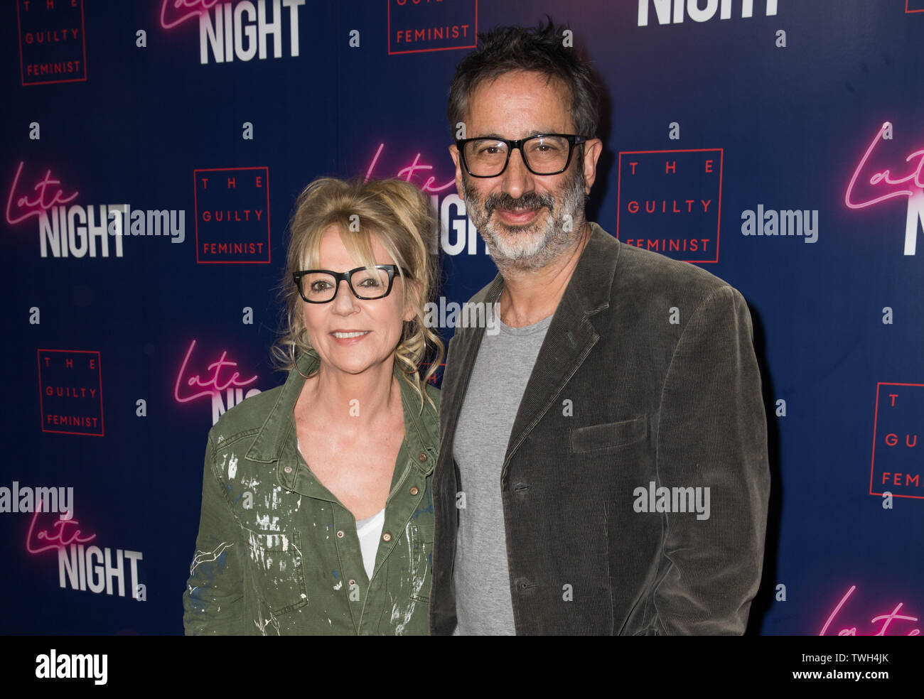 Guests attend Late Night red carpet gala screening at Picturehouse ...
