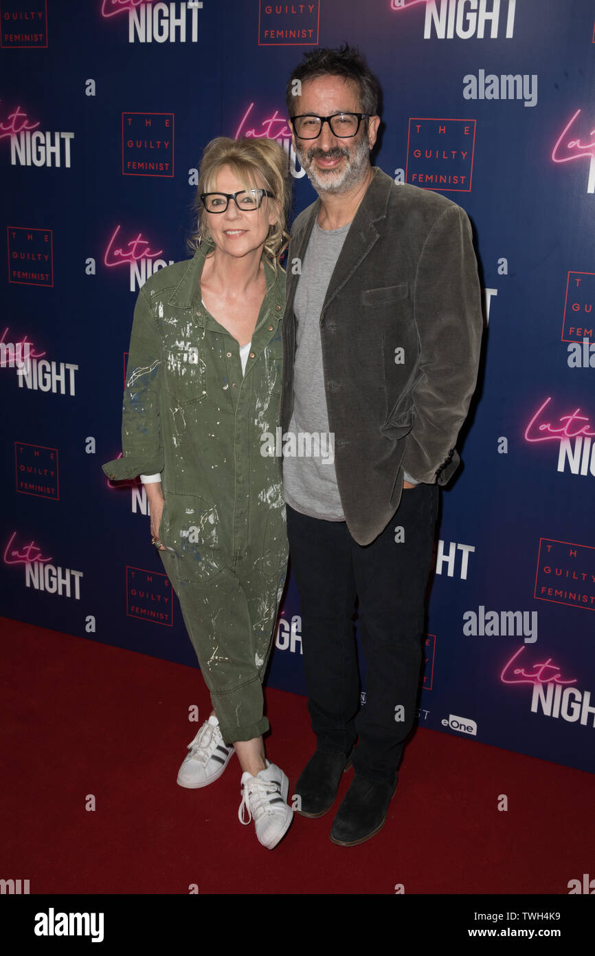 Guests attend Late Night red carpet gala screening at Picturehouse ...