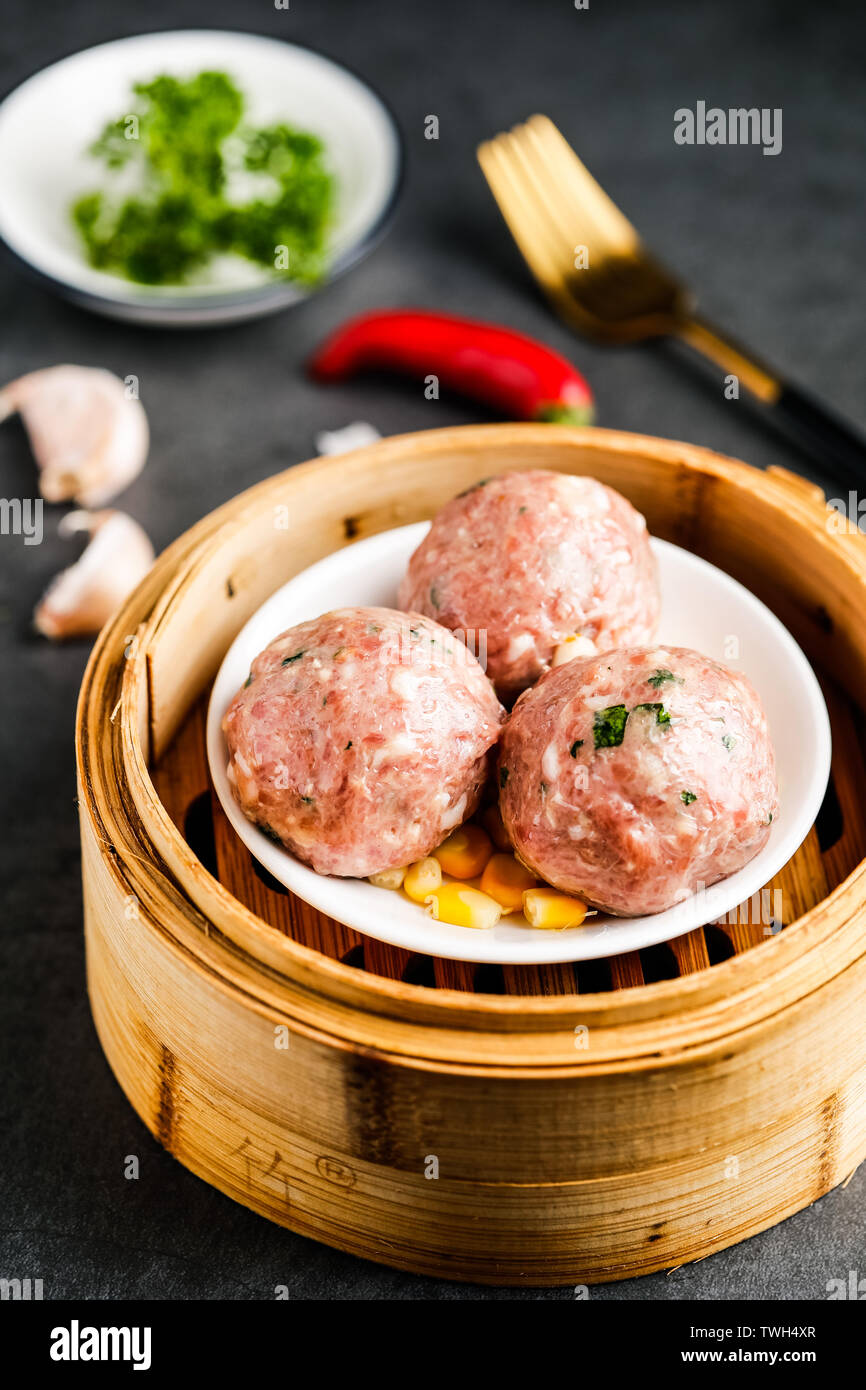 Peel beef pills Stock Photo - Alamy