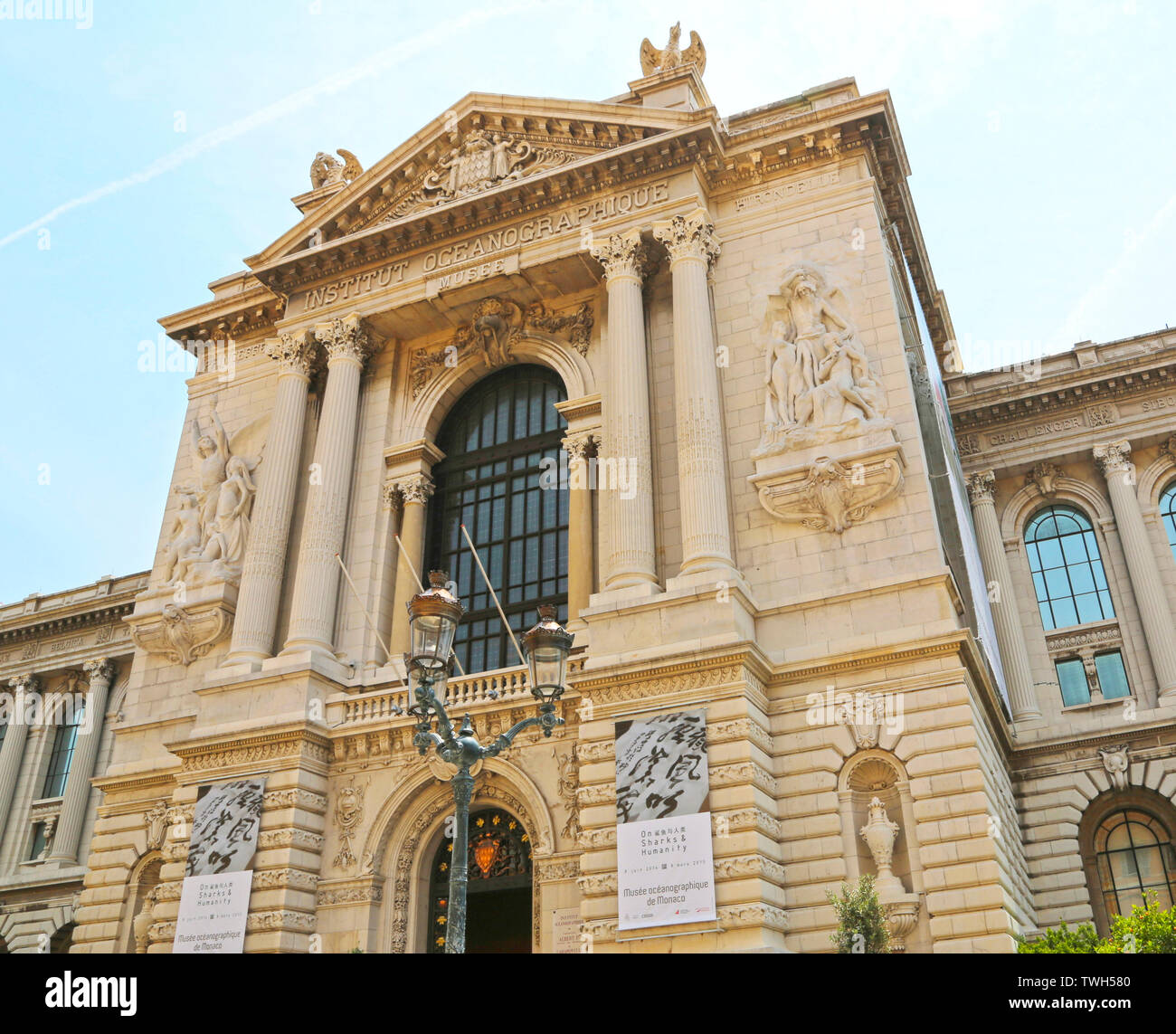 Monaco City, Monaco - June 13, 2014: Oceanographic Museum of Monaco ...