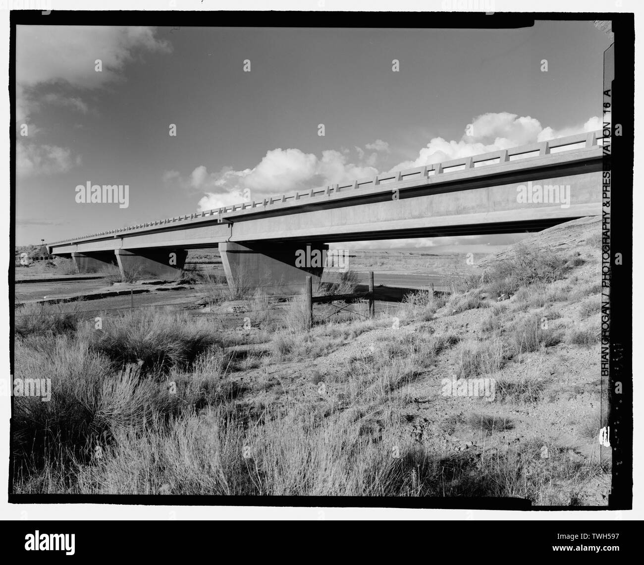 Rio Puerco Bridge. Looking NNW. - Petrified Forest National Park Roads ...