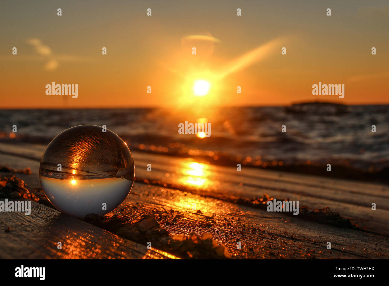 Sylt is located in the north of Germany. The holiday island shines with ...