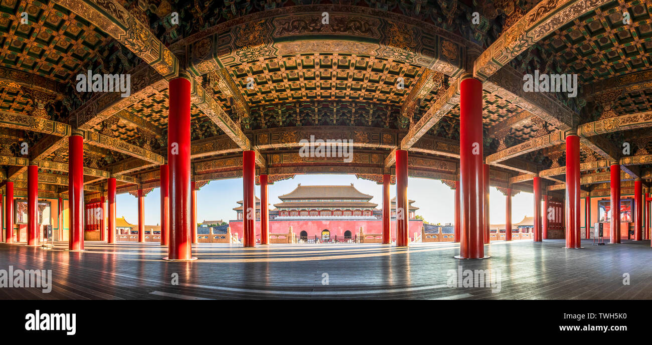 Landmarks the city of high rise building with illuminated sky arches hi ...