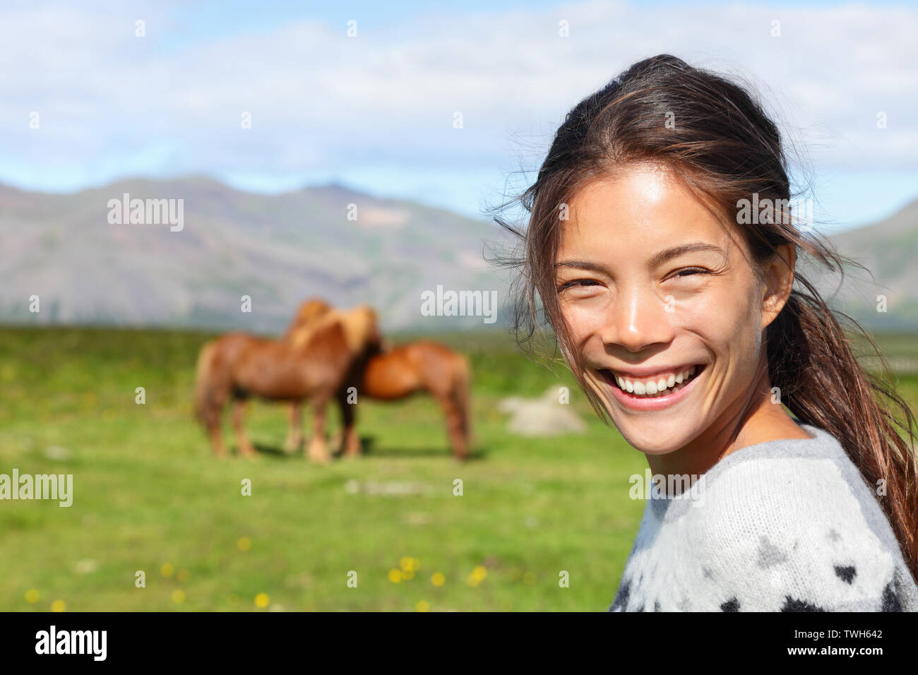 Icelandic girls hi-res stock photography and images - Alamy