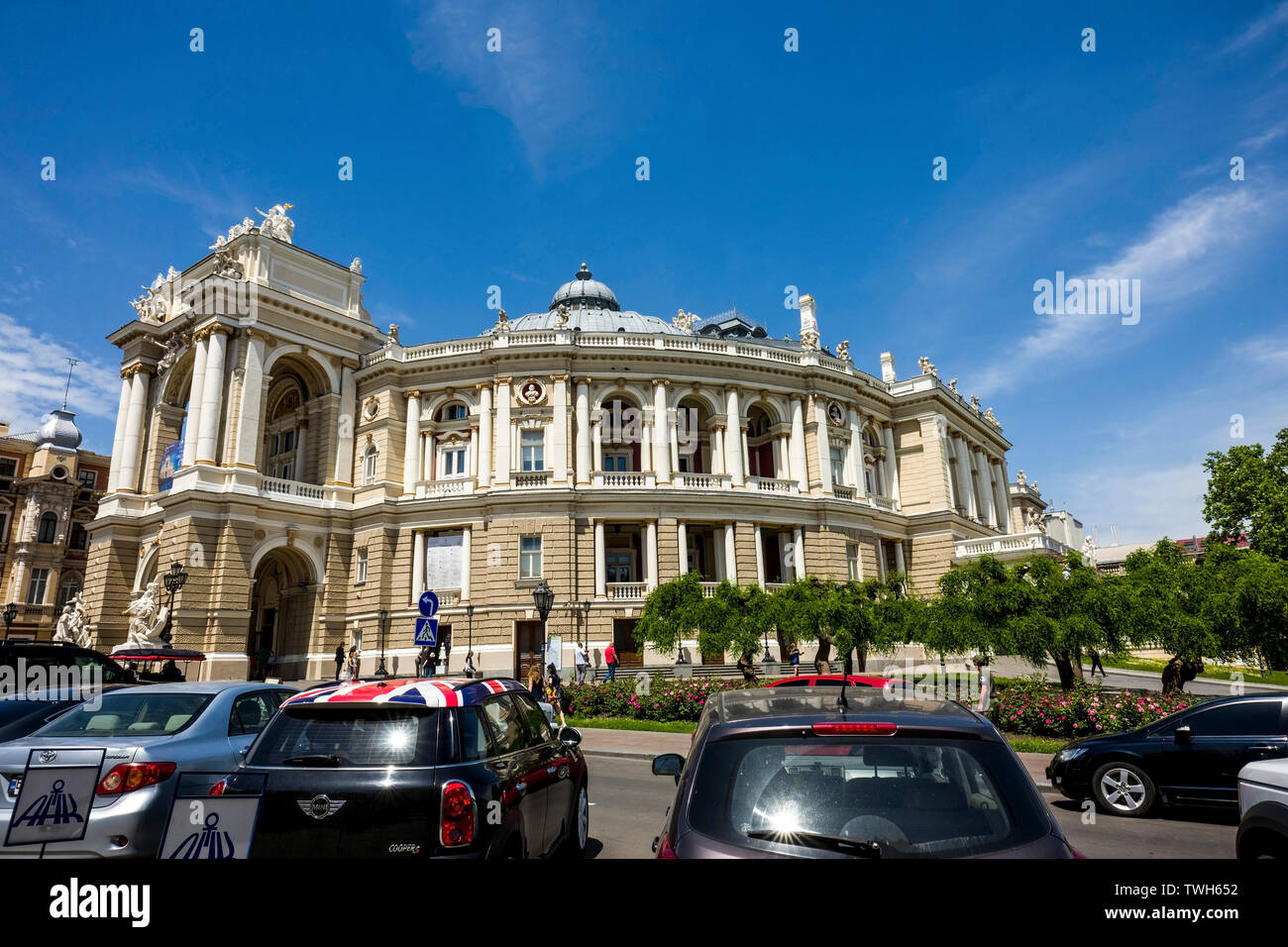 Odessa Opera and Ballet Theater, Odessa, Ukraine Stock Photo - Alamy