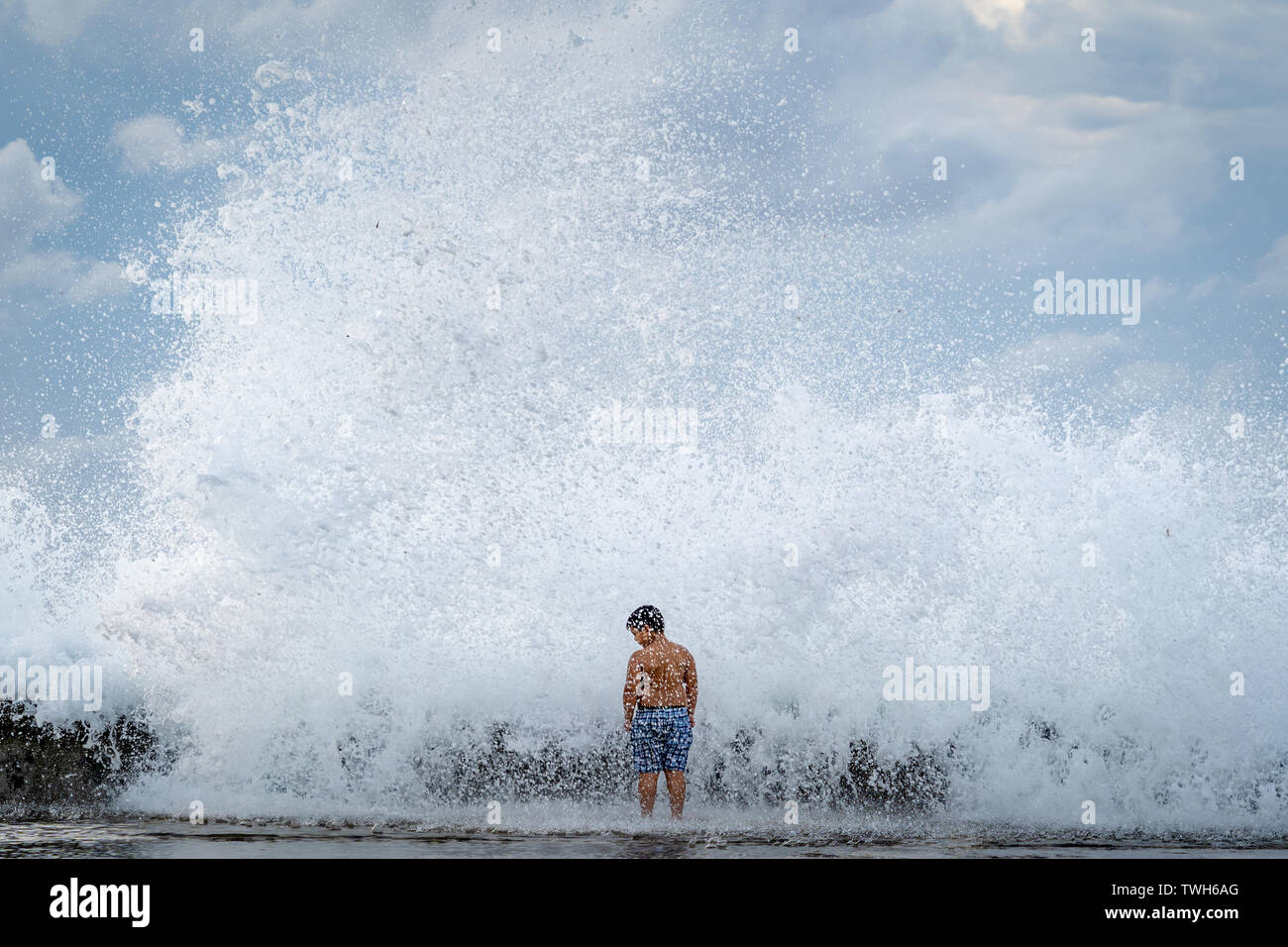 Fat kid hi-res stock photography and images - Alamy