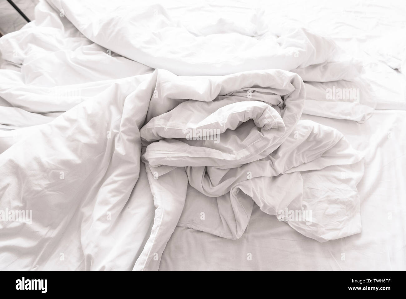 Rumpled sheet hi-res stock photography and images - Alamy