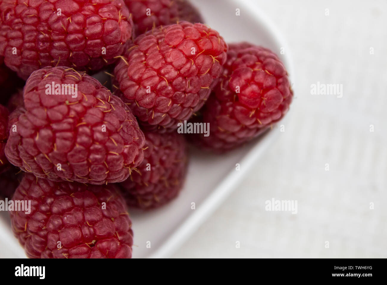 Fresh, sweet red raspberry texture background. Raspberry background ...