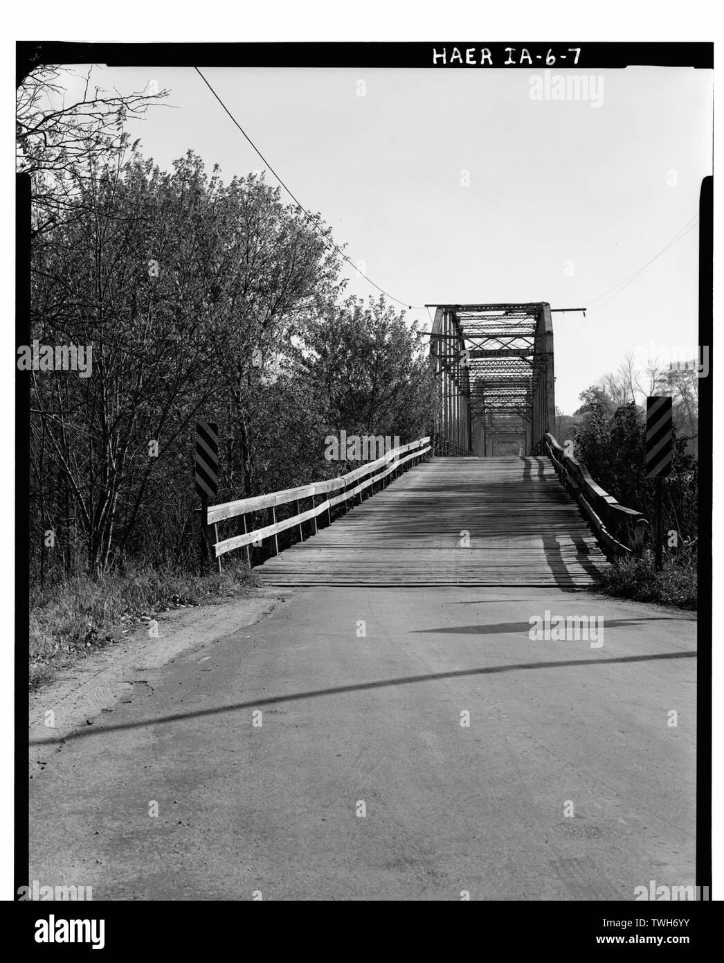 Robert A. Ryan, photographer. WEST APPROACH, SHOWING DECK OF TRESTLE ...
