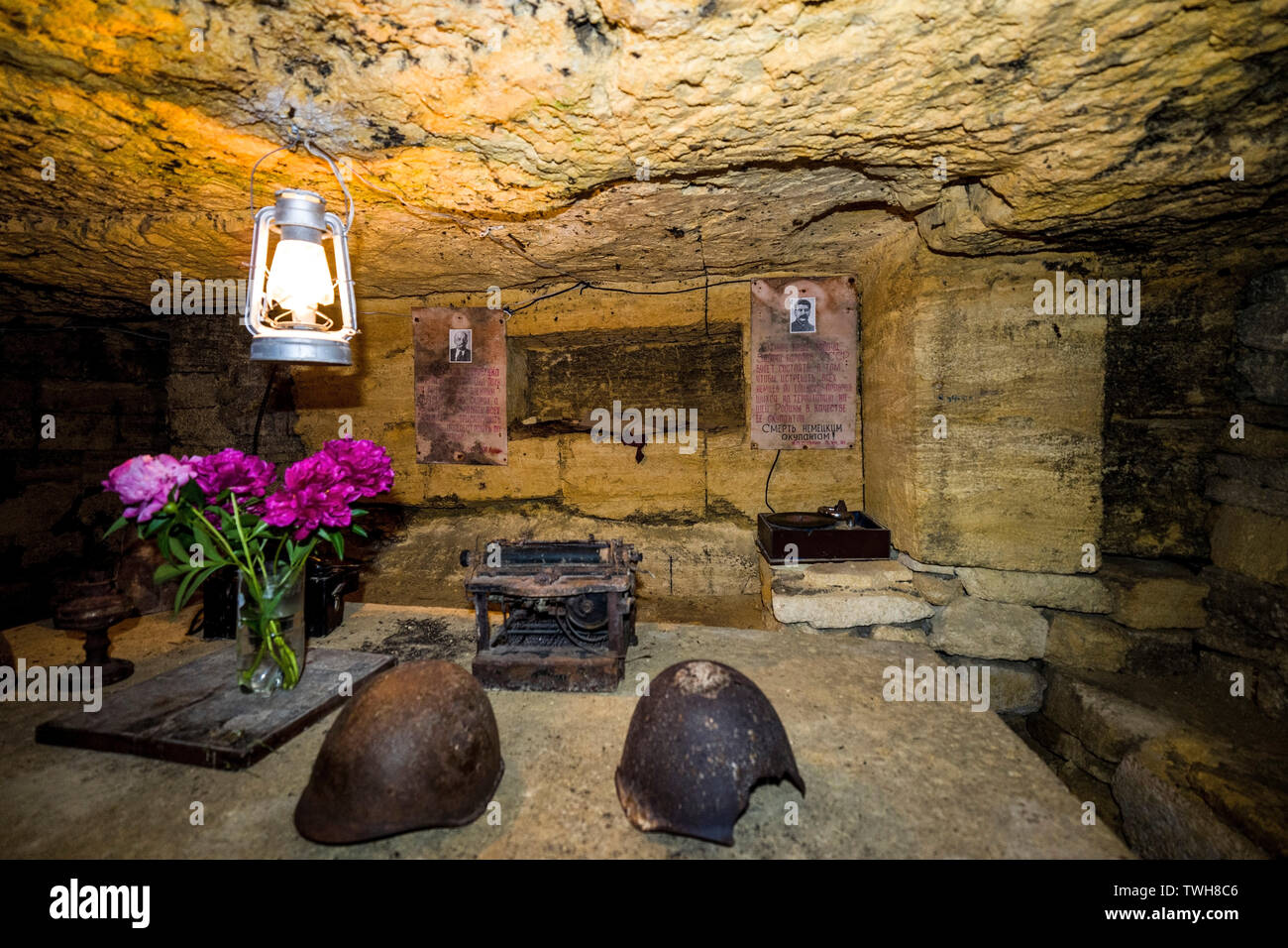 Odessa catacombs, Odessa, Ukraine Stock Photo - Alamy