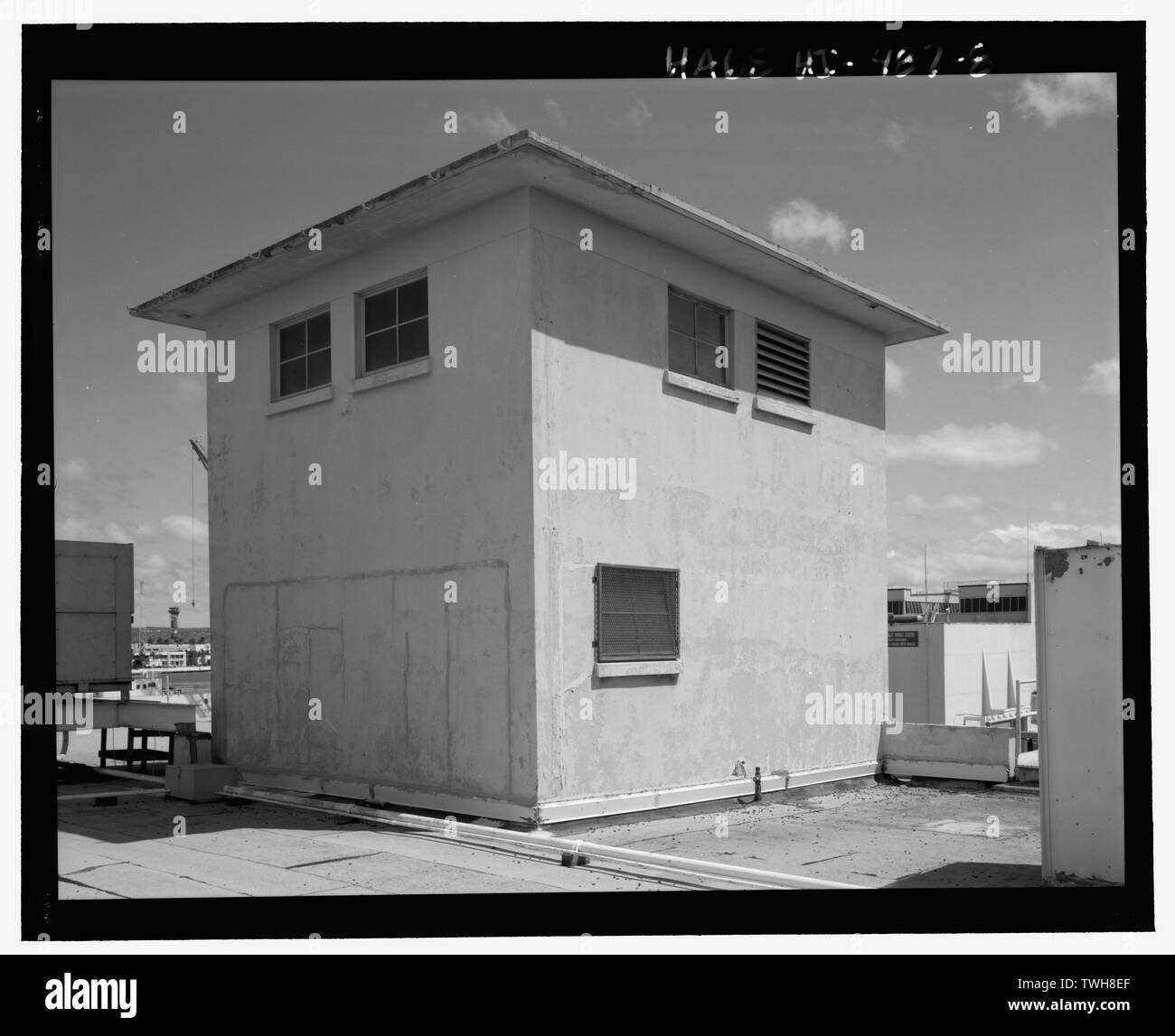 Roof of tower Cut Out Stock Images & Pictures - Alamy