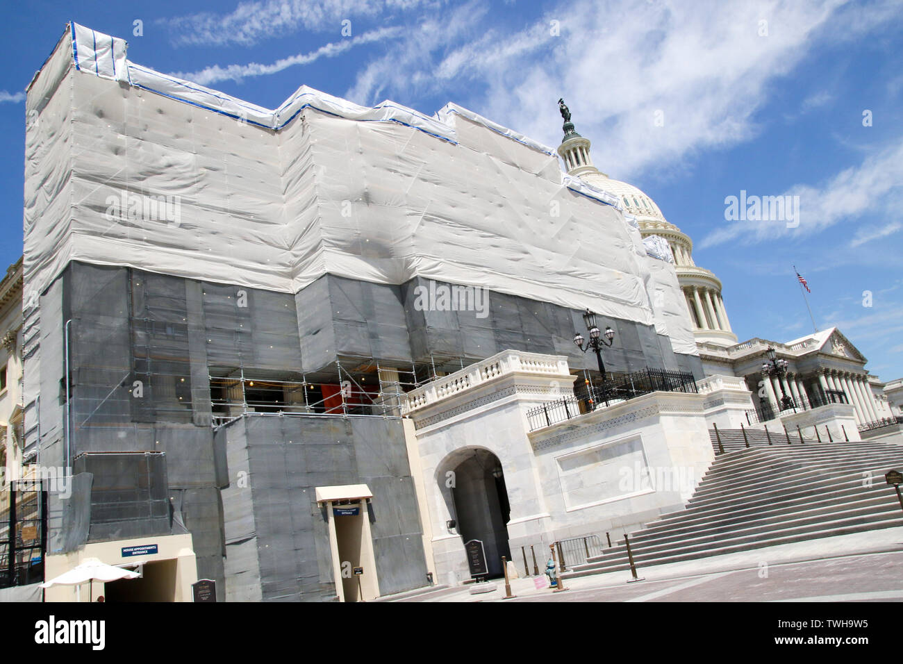 Capitol building restoration hi-res stock photography and images - Alamy