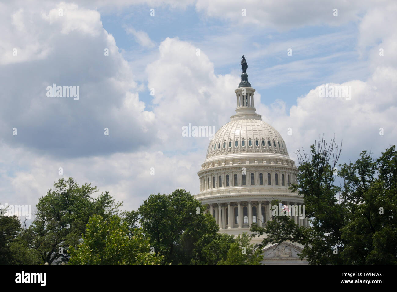 Capitol Building restoration, Washington DC Stock Photo - Alamy