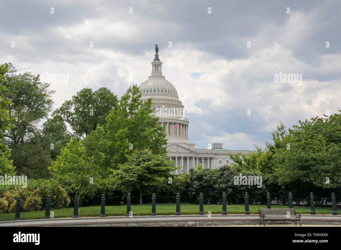 Capitol Building restoration, Washington DC Stock Photo - Alamy