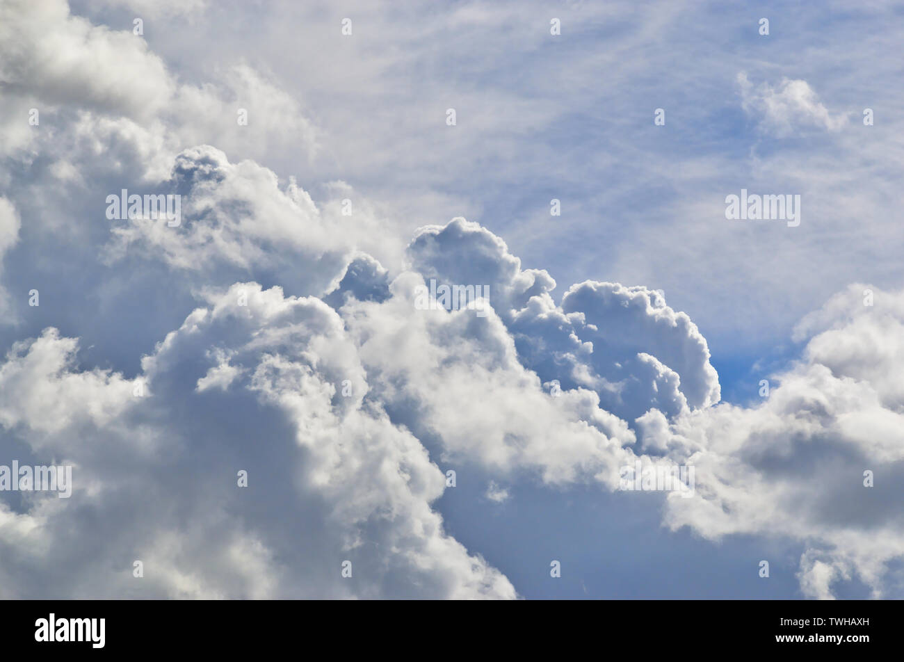 Dramatic sky cloudscape with the stormy clouds background texture Stock ...