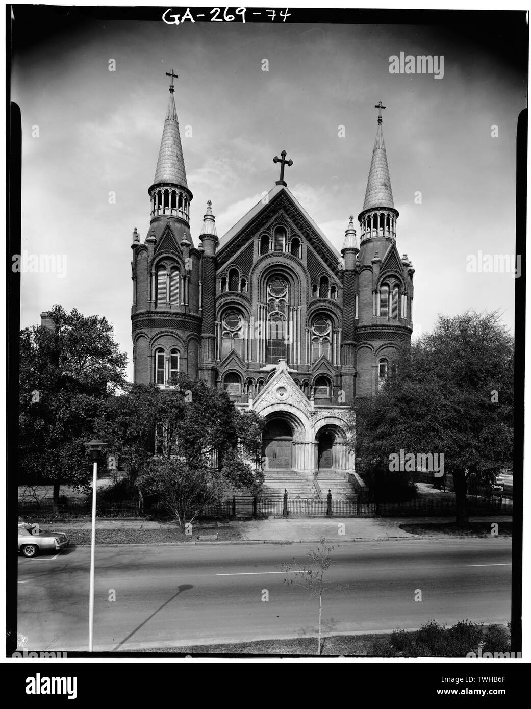 SACRED HEART CATHOLIC CHURCH, NORTHWEST CORNER OF GREENE AND THIRTEENTH ...